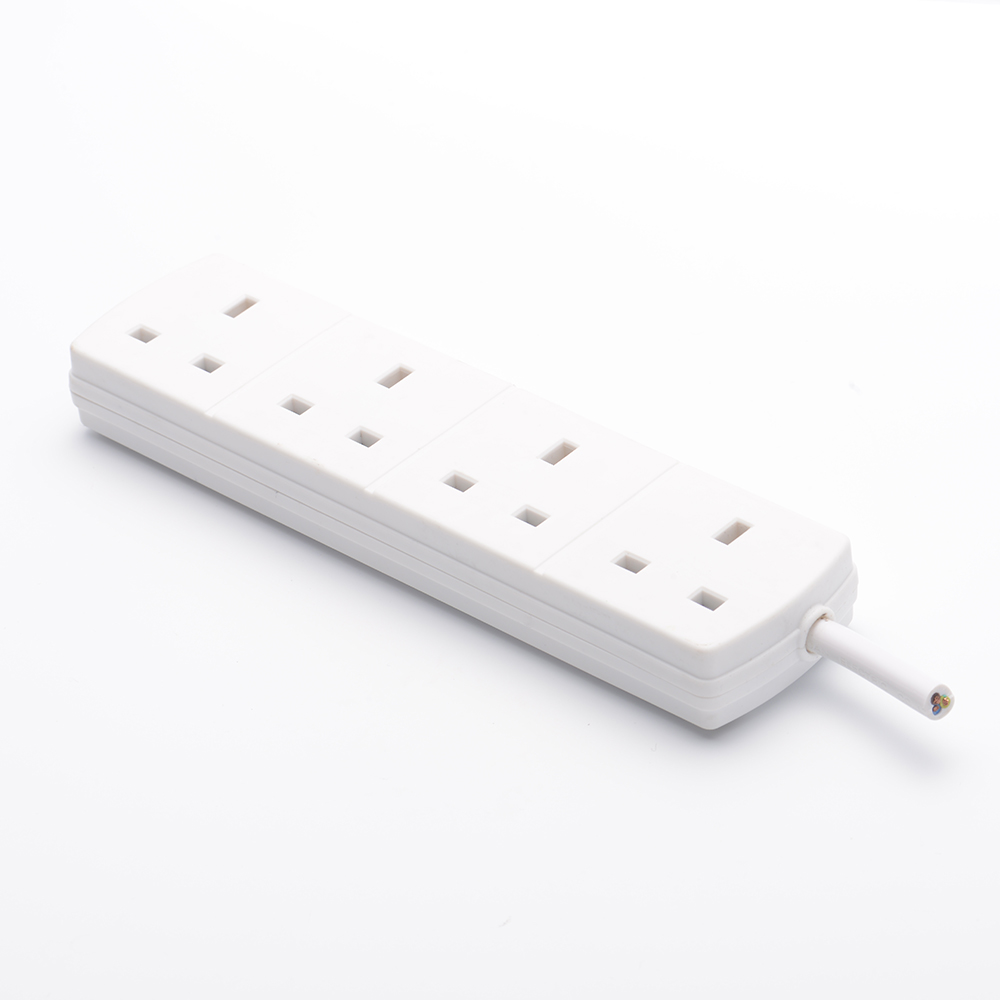 13A Fused BSI Approved 3 Gang Socket Outlet UK Power Strip with Switch ...